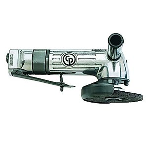 Chicago Pneumatic CP854 - Air Die Grinder Tool, Welder, Woodworking, Automotive Car Detailing, Stainless Steel Polisher, Heavy Duty, Right Angle Grinder, 4 Inch (100 mm), 0.7 HP / 520 W - 13000 RPM, Black