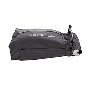 Weber Traveler Cargo Protector Grill Cover, Heavy Duty and Water-Resistant