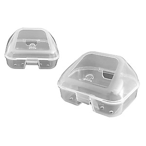 COOLLO SPORTS Mouth Guard Case Lip Guard Mouthpiece Case for Most Brand Mouthguard (Lip Guard Case/1pc)