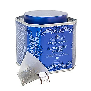 Harney & Sons Blueberry Green Tea | 30 sachets, Historic Royal Palaces Collection
