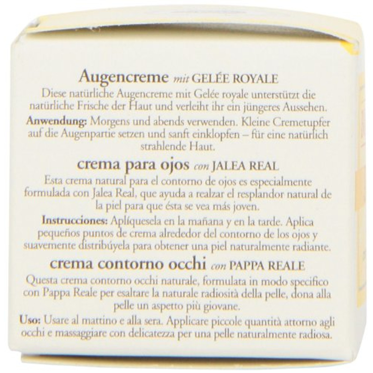 BURTS BEES Royal Jelly Radiance Eye Cream, 14.17 GR