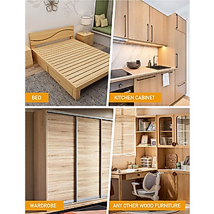 YaaYii Pocket Hole Screws #8 x 1 Inch, 700 PCs Value Pack Wood Screws - Coarse Thread - Washer Head - Square Drive - Self Tapping - Zinc Plated for Rust Resistant, Two Extra Drive Bits Included