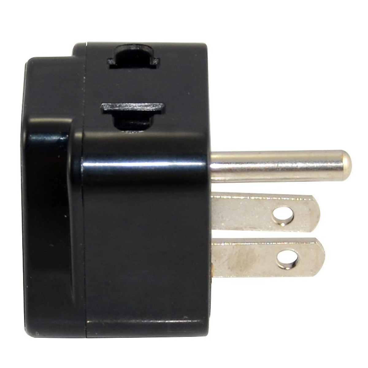 ANRANK U-U73590AK Universal EU UK AU to US USA Canada AC Travel Power Plug Adapter Converter Black