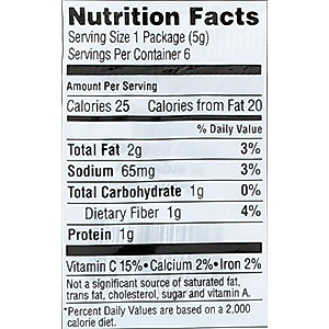 gimMe - Sea Salt Organic Roasted Seaweed Sheets Keto, Vegan, Gluten Free Great Source of Iodine & Omega 3’s Healthy On-The-Go Snack for Kids Adults 6 Count( Pack 1)