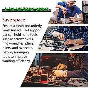 Wall Mounted Screwdriver Organizer | Multipurpose Tool Rack for Efficient Hand Tool Storage | Workshop Pliers Display Organizer for Screwdrivers and Ring Wrenches | Space-Saving Solution