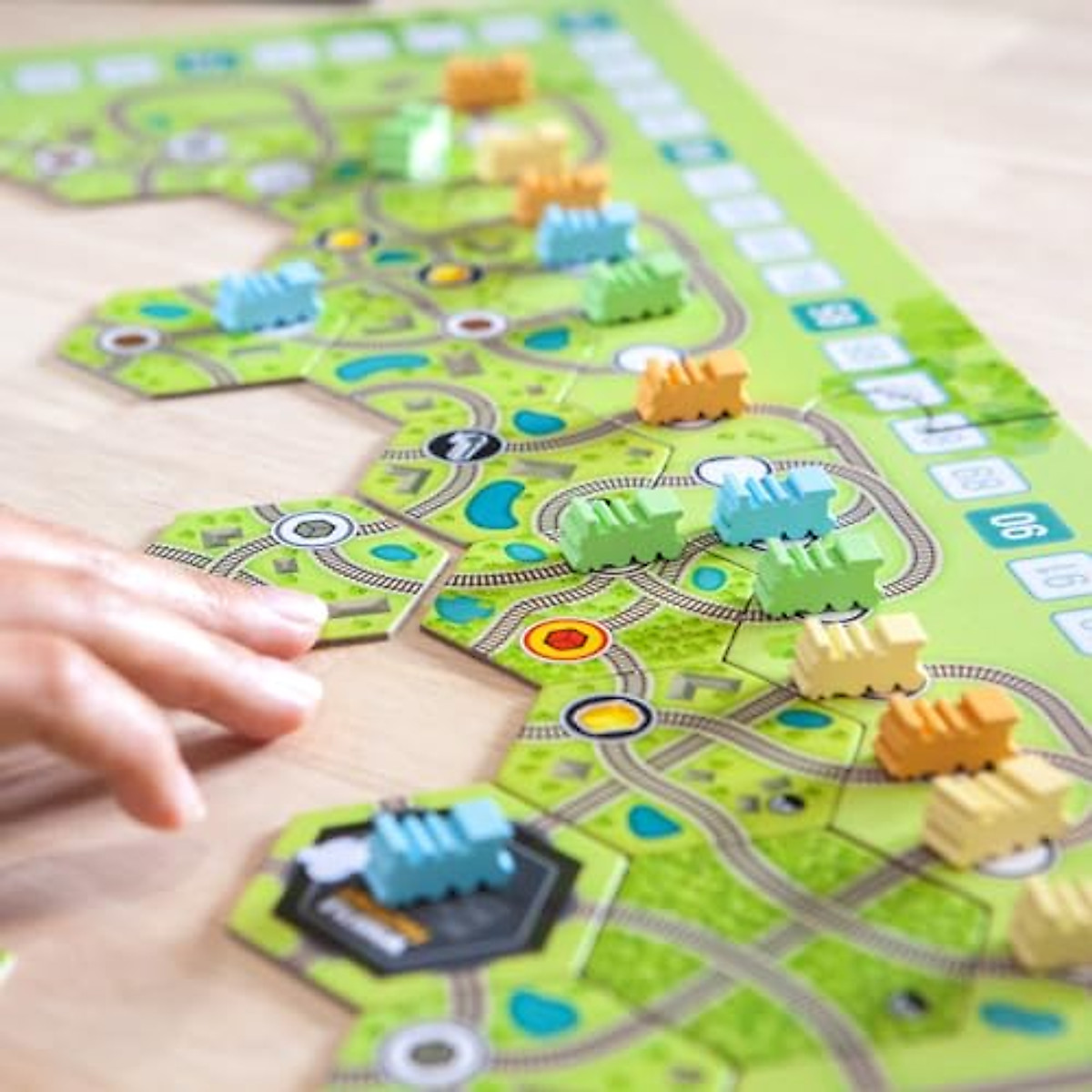 Bezier Games Whistle Stop Board Games