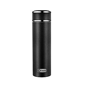 Insulation Stainless Steel Mug, business, travel, sport's choose (Black) 16 oz