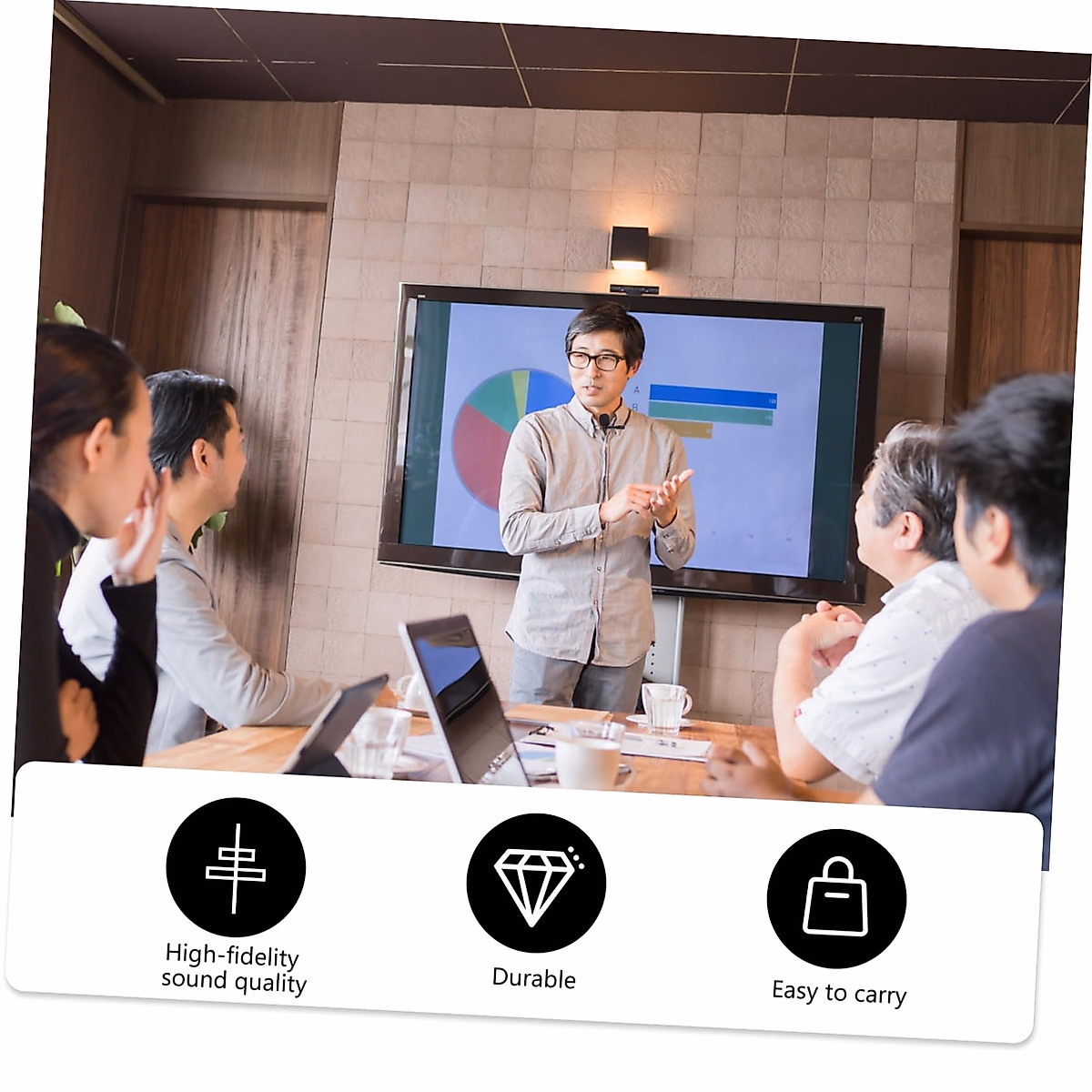 ERINGOGO Lavalier Microphone Mini USB Microphone Wireless Lavalier Mic Lapel Microphone Omnidirectional Lavalier Mic Omnidirectional Microphone Collar Clip Microphone USB-c Microphone TPE