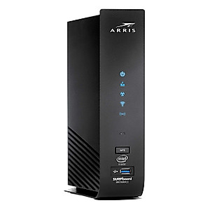 ARRIS Surfboard SBG7600AC2-RB DOCSIS 3.0 Cable Modem & AC2350 Wi-Fi Router , Approved for Comcast Xfinity, Cox, Charter Spectrum & more , Four 1 Gbps Ports , 800 Mbps Max Internet Speeds,- REFURBISHED