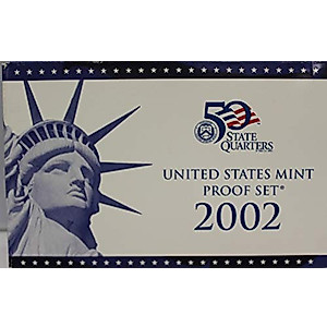 2002 S US Mint Proof Set Original Government Packaging