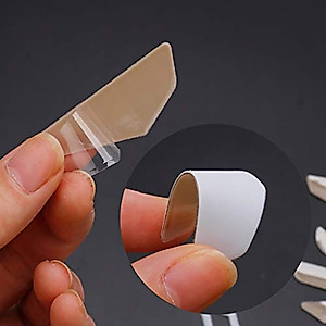 Tiger Gaming Mouse Feet,Mouse Skate for G502 Mouse White Mouse Glides Edge 2 Sets/Pack