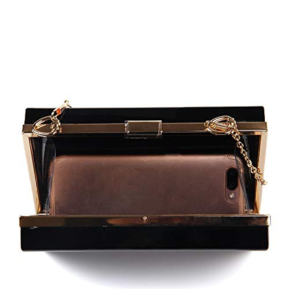 SUKUTU Clutch Purses for Women Clear Purses Women's Evening Handbags Clear Acrylic Bag Crossbody Shoulder Handbag