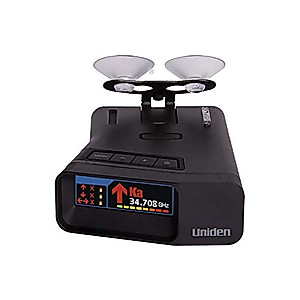 Uniden R7 EXTREME LONG RANGE Laser/Radar Detector, Built-in GPS w/ Real-Time Alerts, Dual-Antennas Front & Rear w/Directional Arrows, Voice Alerts, Red Light Camera and Speed Camera Alerts