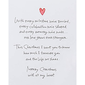 American Greetings Christmas Card for Husband (Love Grows Ever Stronger)