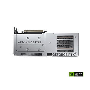 GIGABYTE GeForce RTX 4060 AERO OC 8G Graphics Card, 3X WINDFORCE Fans, 8GB 128-bit GDDR6, GV-N4060AERO OC-8GD Video Card
