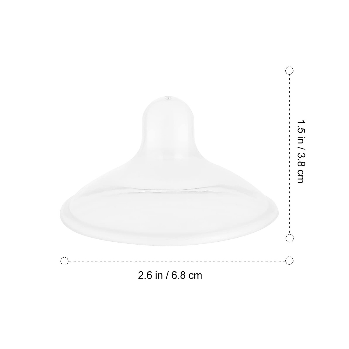 Nipple Shield 4pcs Silicone Nipple Shield Cover Set Breastfeeding Nursing Shield Protector for Women