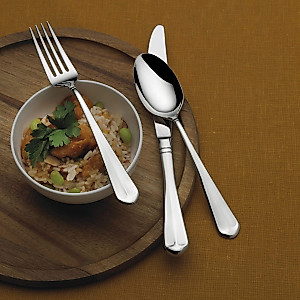 Mikasa Colette Flatware, 45 Piece Set, Silver