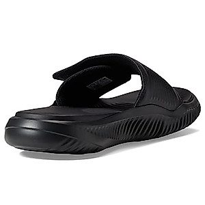adidas Unisex Alphabounce 2.0 Slides Sandal, Black/Black/Black, 12 US Women