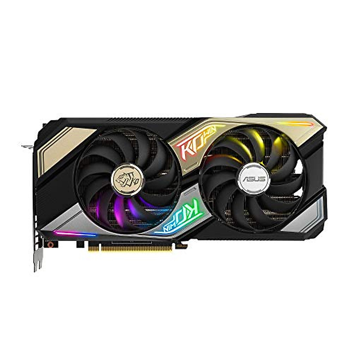 ASUS KO NVIDIA GeForce RTX 3060 Ti OC Edition 8GB GDDR6 Gaming Graphics Card (PCIe 4.0, 8GB GDDR6 Memory, HDMI 2.1, DisplayPort 1.4a, Axial-tech Fan Design, 0dB Technology, Enduring capacitors)