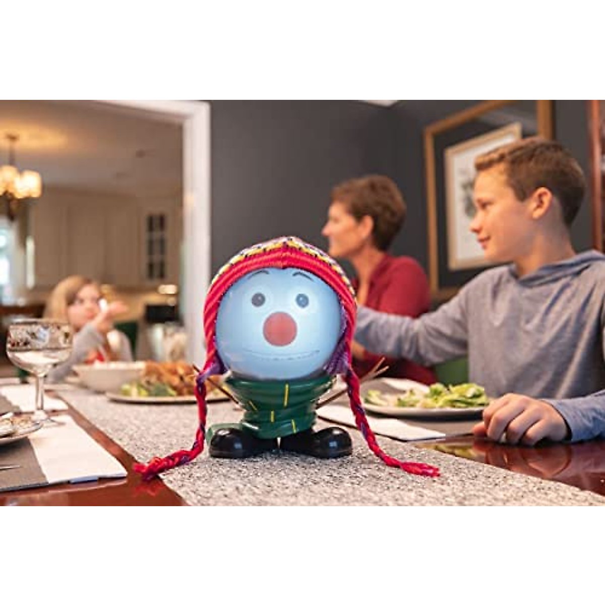 ANIMAT3D Mr. Chill Talking Animated Snowman with Built in Projector & Speaker Plug'n Play