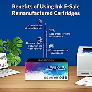 INK E-SALE Compatible Toner Cartridge Replacement for HP 410A 410X CF410A CF411A CF412A CF413A Toner 4PK Set for HP Color LaserJet Pro M452dn M452dw M452nw MFP M477fdw M477fnw M477fdn M377dw Printer