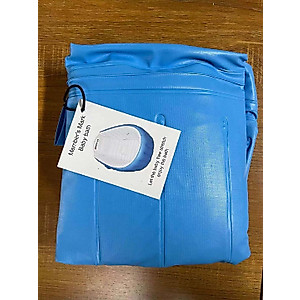 Inflatable Baby Bathtub, Kid Infant Toddler Infant Newborn Inflatable Foldable Shower Pool (Blue)