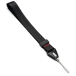 Ringke Hand Strap [Phone Wrist Strap] Designed for Camera Strap and Phone Strap, Adjustable Sturdy Universal Lanyard Compatible with Camera and Phone Case - Black