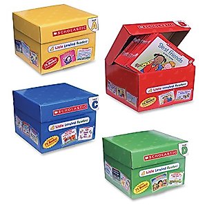 Scholastic 0439632390 Little Leveled Readers Mini Teaching Guide 75 Books Five Each of 15 Titles