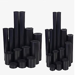 Joyshop Dancing Chrismas Toy Solid Rubber Sheet Rubber Sheet Solid Rubber Strips Roll for Weather Stripping, Gasket, Costume