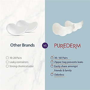 Purederm Biome Energizing Under Eye Mask (4 Pack) – Rich Biome Under Eye Patches for improving skin barrier & Moisturizing