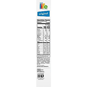 Quaker Life Original Cereal, 18oz