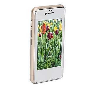 Pssopp Unlocked Cellphone, WiFi Mini Smartphone 1680mAh 5MP Rear Camera for Gifts (Gold)