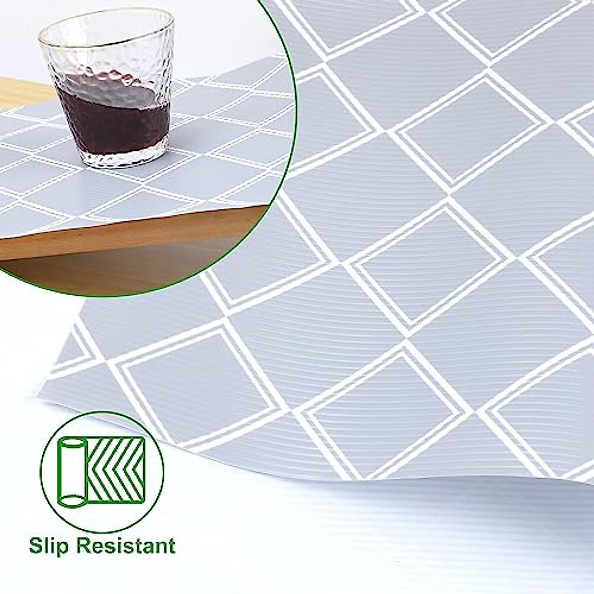 Shelf Liner Non Adhesive 10 Inch Wide X 20 Ft Kitchen Cabinets Drawer Liners Non Slip Waterproof Refrigerator Shelf Liners Heavy Duty Cupboard Liner Mat Pantry Bathroom Drawer Protector