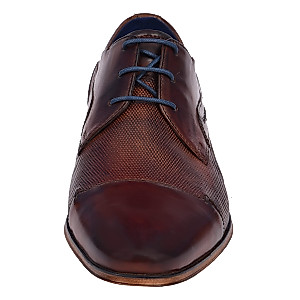 bugatti Men's 311420103500 Derbys, Brown Brown 6000, 11.5