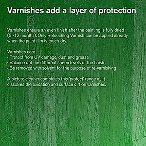 Winsor & Newton Professional Artists' Gloss Varnish, 500ml (16.9-oz) Bottle