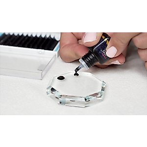 2 Pack Extra Strong Eyelash Extension Glue Adhesive for Professional Eyelash Extension Artists for Individual Eyelash Extensions: Drys in 1-2s with 6-7 Week Retention 5ml by Existing Beauty Lashes