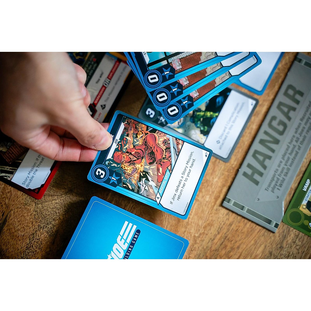 Renegade Game Studios G. I. Joe Deck-Building Game, 1-4 players, Ages 14+, Fully Cooperative Game, Core Set