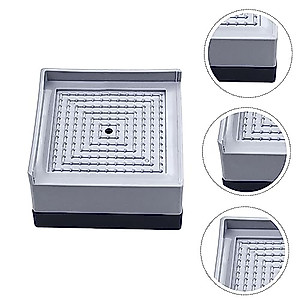 Uonlytech 1pc Furniture Booster Adjustable Desk Legs Floor Sofa Universal Bed Frame Stackable Riser Heighten Furniture Felt Furniture Pads Furniture Accessory Bed Padding Block Bed Foot Pad