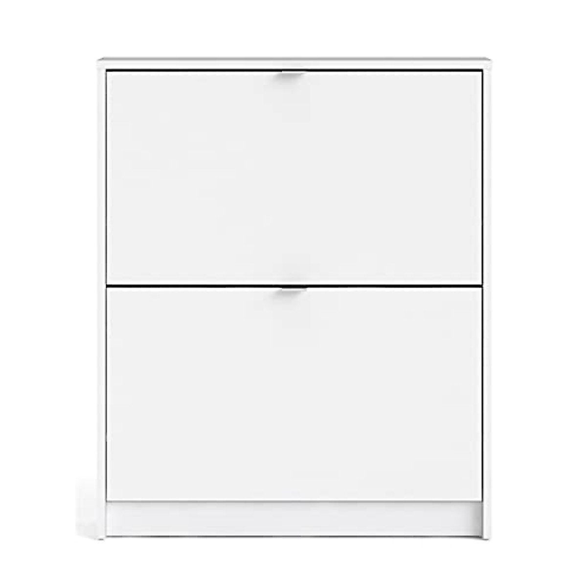 Tvilum, White Bright 2 Drawer Shoe Cabinet