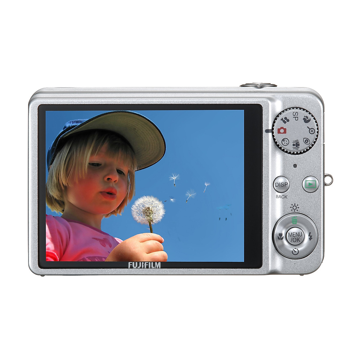 Fujifilm FinePix J150 10MP Digital Camera with 5x Optical Zoom (Silver)