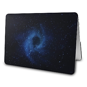 KECC Case Compatible with MacBook Air 13 inch Case 2022 2021 2020 2019 2018 Release A2337 M1 A2179 A1932 Retina Display + Touch ID Protective Plastic Hard Shell (Blue)