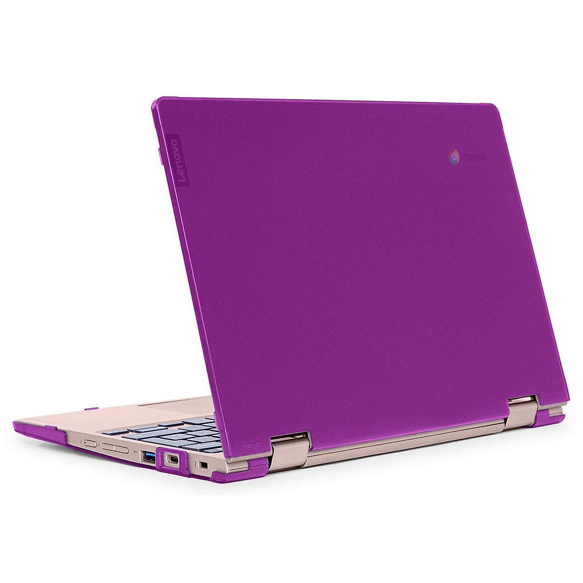 mCover Case Compatible for 2019~2021 11.6" Lenovo Chromebook C340 Series 2-in-1 Laptop Computers ONLY (NOT Fitting Any Other Lenovo Models) - Purple