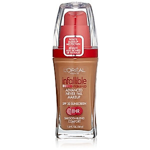 L'oreal Infallible Advanced Never Fail Makeup, Classic Tan, 1-Fluid Ounce