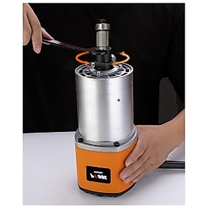 Ptool 3.25HP/15A Router Motor, Soft Start, 6 Variable Speed from 10000 to 21000RPM, 1/2" Collet, 4.2" Diameter, 3-1/4 HP Industrial Router, Model PT-001M