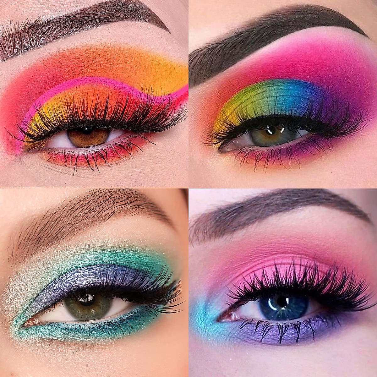 Tintark 30 Colors Makeup Eyeshadow Palette for Beauty & Matte Metallic Shimmer Pearl Glitter Eye Shadow Pallet & Rainbow Colorful Eye Makeup for Girls & Highly Pigment Eyeshadow Cosmetics