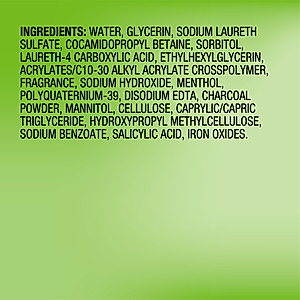 Bioré Deep Pore Charcoal Face Wash, Facial Cleanser for Dirt and Makeup Removal From Oily Skin, 6.77 Ounce