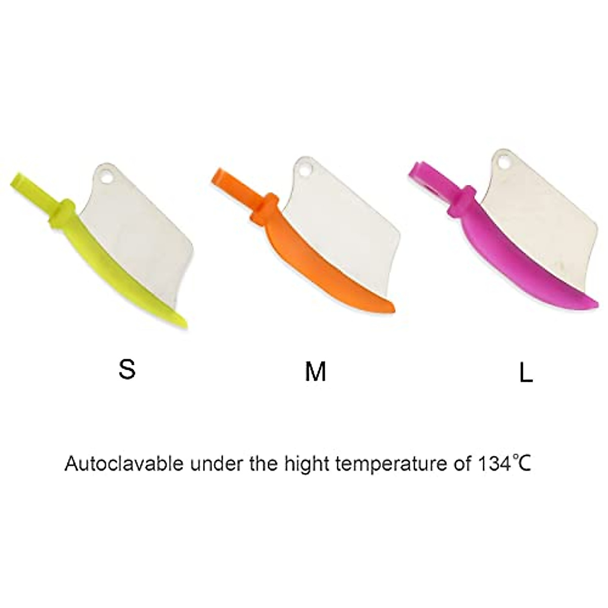 DAMUZHI Orthodontic Matrix Wedges Dental Prime Teeth Interproximal Wedge Guard With Metal Plastic Wedge Knife With Protection Dental Steel 3box 50Pcs/box