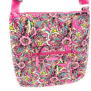 Vera Bradley Lighten Up Hipster Womans Crossbody Bag Handbag Sunburst Floral