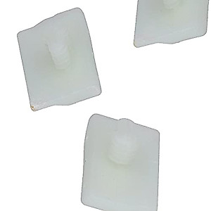 Akozon 10PCS Chain Guide, MS290 381 360 390 440 640 660 Anti-dust Cover pad Bumper Strip Fit for Slider Steele Accessories Garden Tool Chainsaw Replace Parts