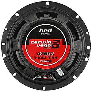 Cerwin Vega H7653 6.5" and H7693 6" x 9" 3-Way Coaxial Speakers 4 Ohm Pack